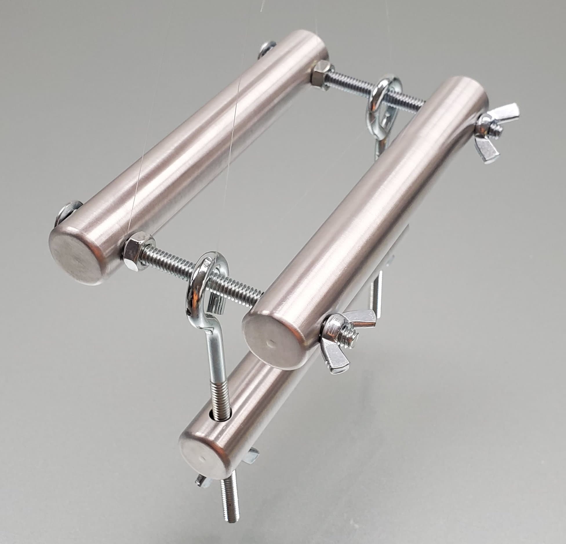 Tight Squeeze Ball Splitter / Crusher CBT Aluminum Penis Vice Chastity ...