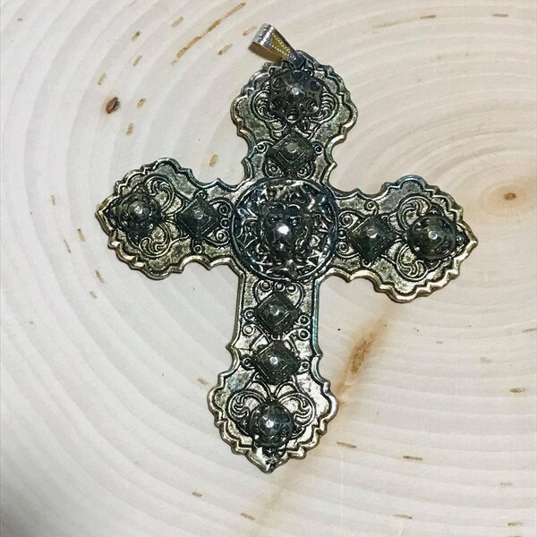 Heavy Metal Cross - Etsy