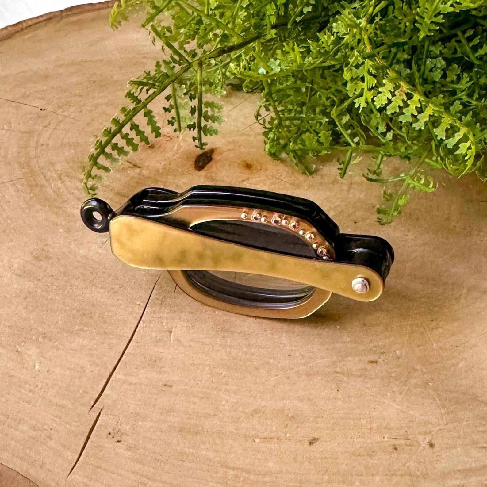 Vintage 1950s Foldable Lorgnette/rhinestones Reader Opera Eye Glasses ...