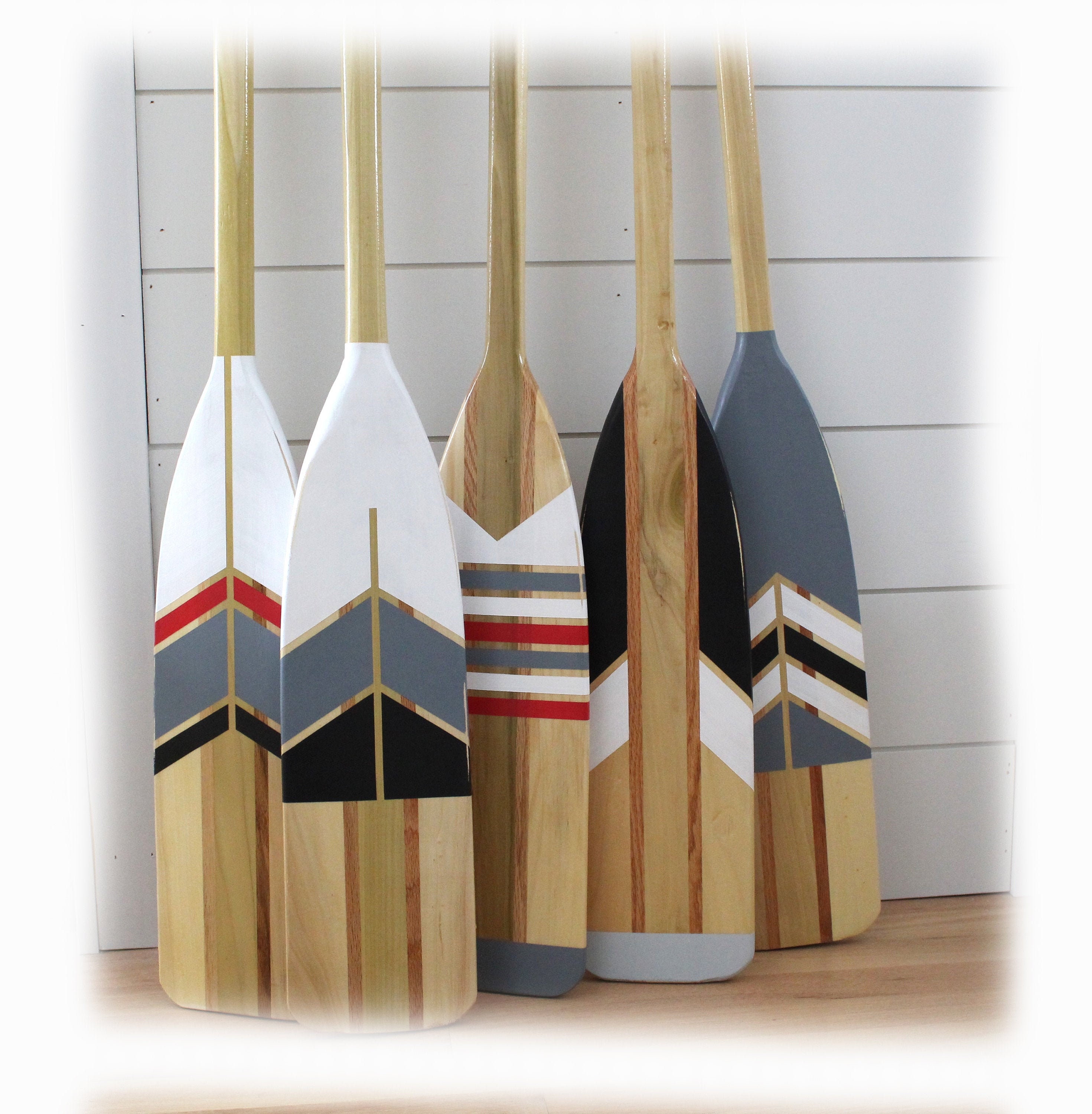 SET of THREE Choose 3 Hand Painted Decorative Canoe Paddle - Etsy
