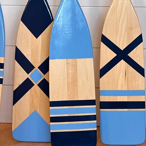 Nautical Paddle // Set of 2 // Choose 2 // Hand Painted Paddle // Canoe ...