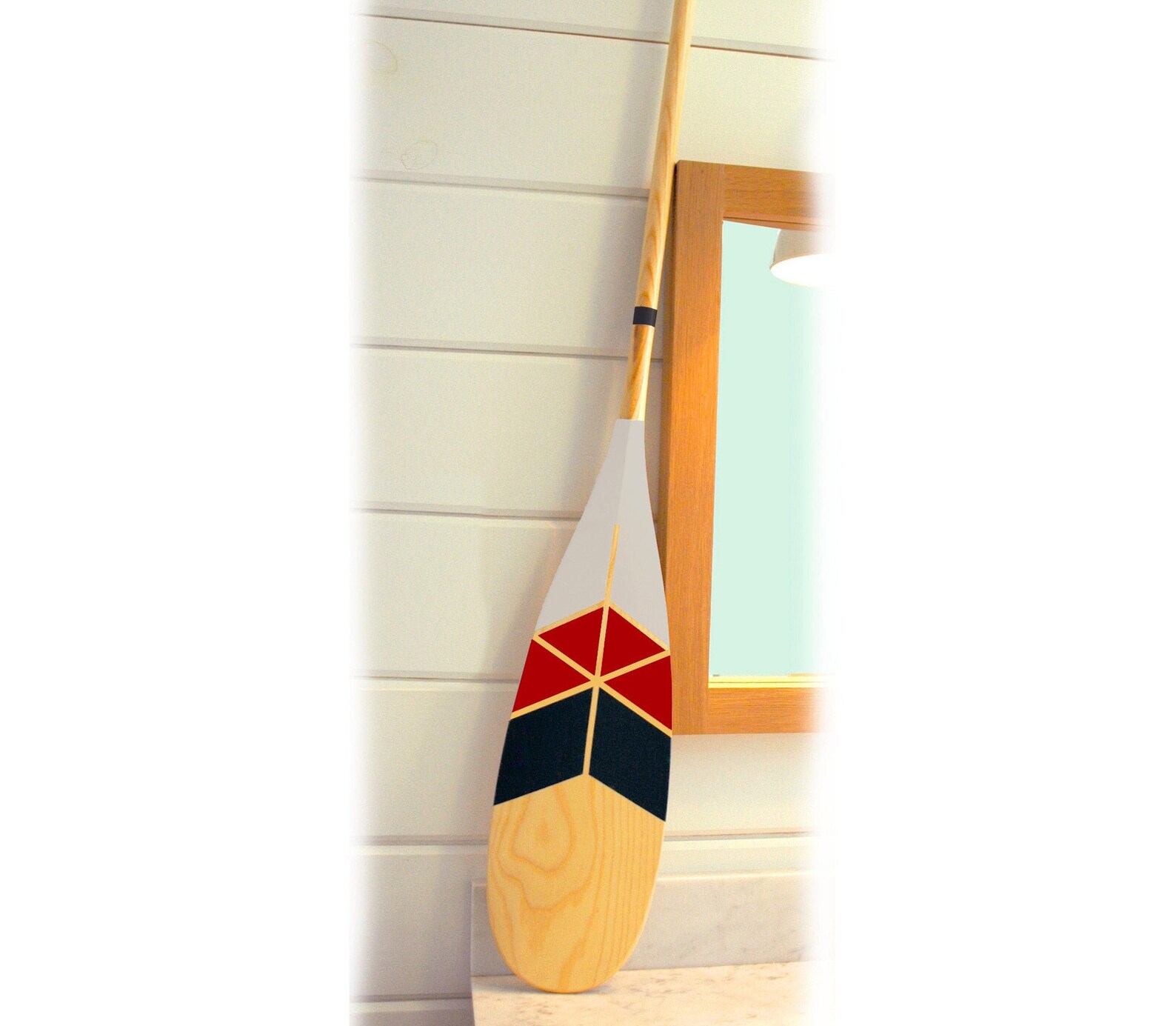 Hand Painted Canoe Paddle Wall Art Hand Crafted Solid Ash - Etsy