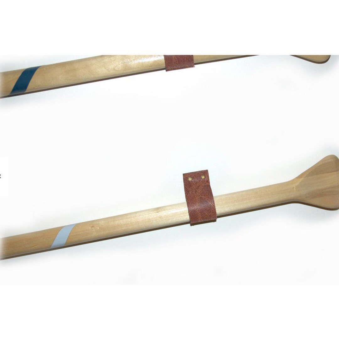 Leather Paddle Hangers: Nautical Wall Decor Straps (set of Two) - Etsy