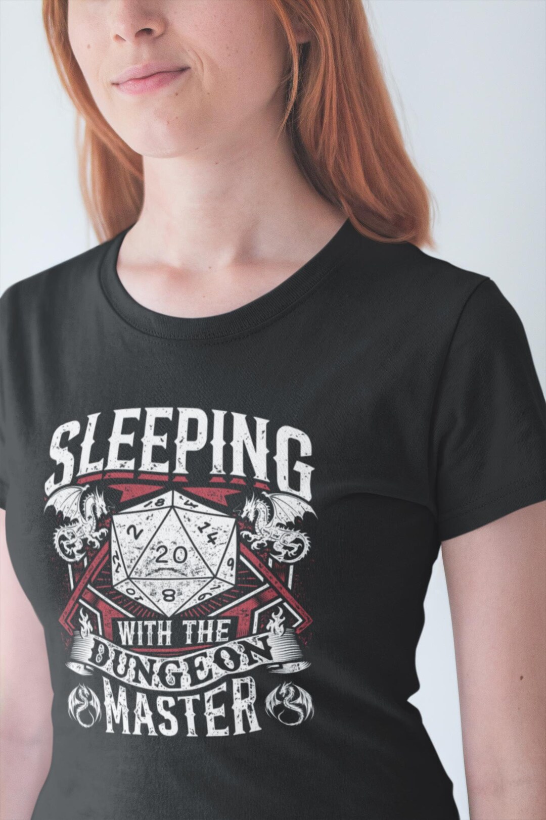 Dungeons and Dragons Shirt, DND Tshirt, Slept With the Dungeon Master ...
