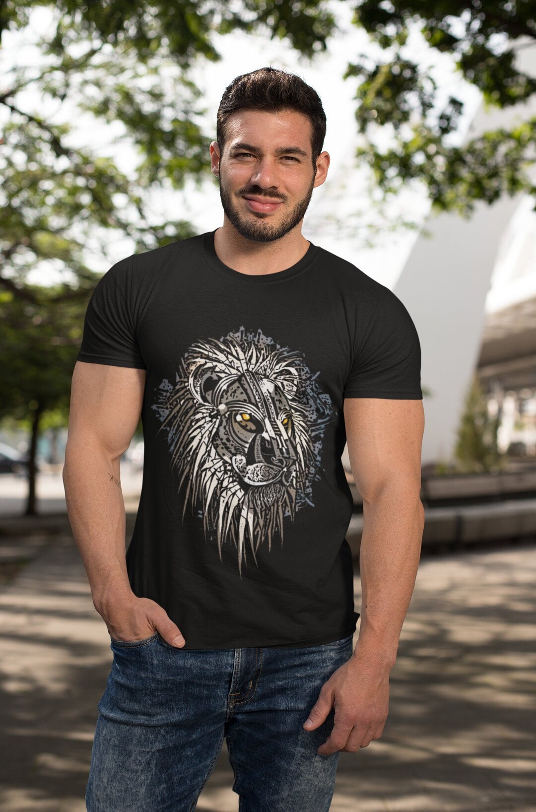 Lion T Shirt, Proud Lions Tee, Gifts for Men and Women TH680 - Etsy