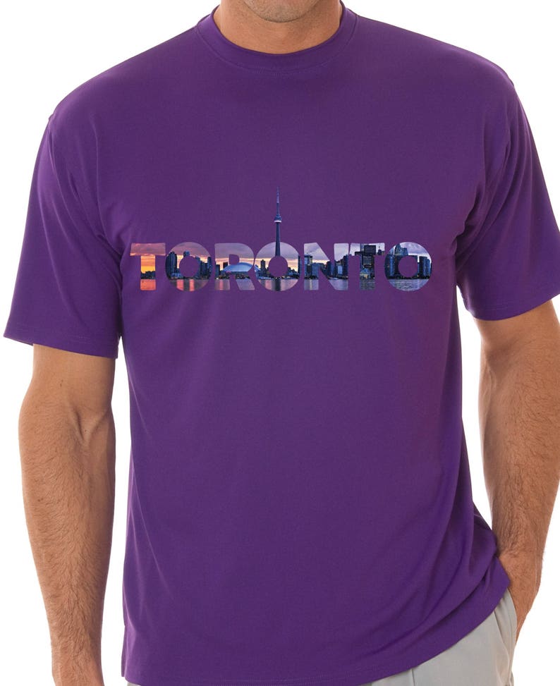 Toronto Skyline T Shirt CN Tower Tee Canadian Pride Ontario | Etsy