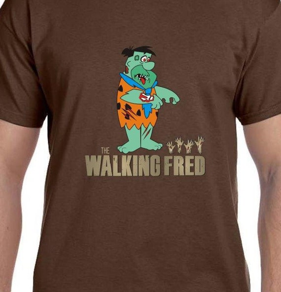 The Walking Fred T Shirt Zombie Shirt TH009 Gift for Dad | Etsy