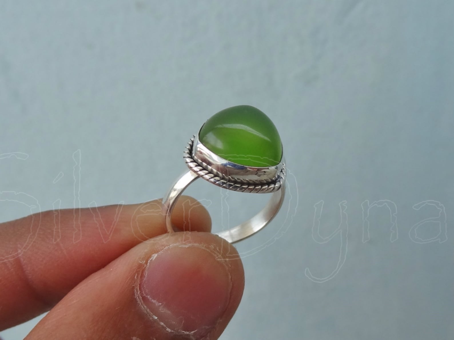 Peridot Ring Natural Peridot Ring Handmade Silver Ring 925 | Etsy