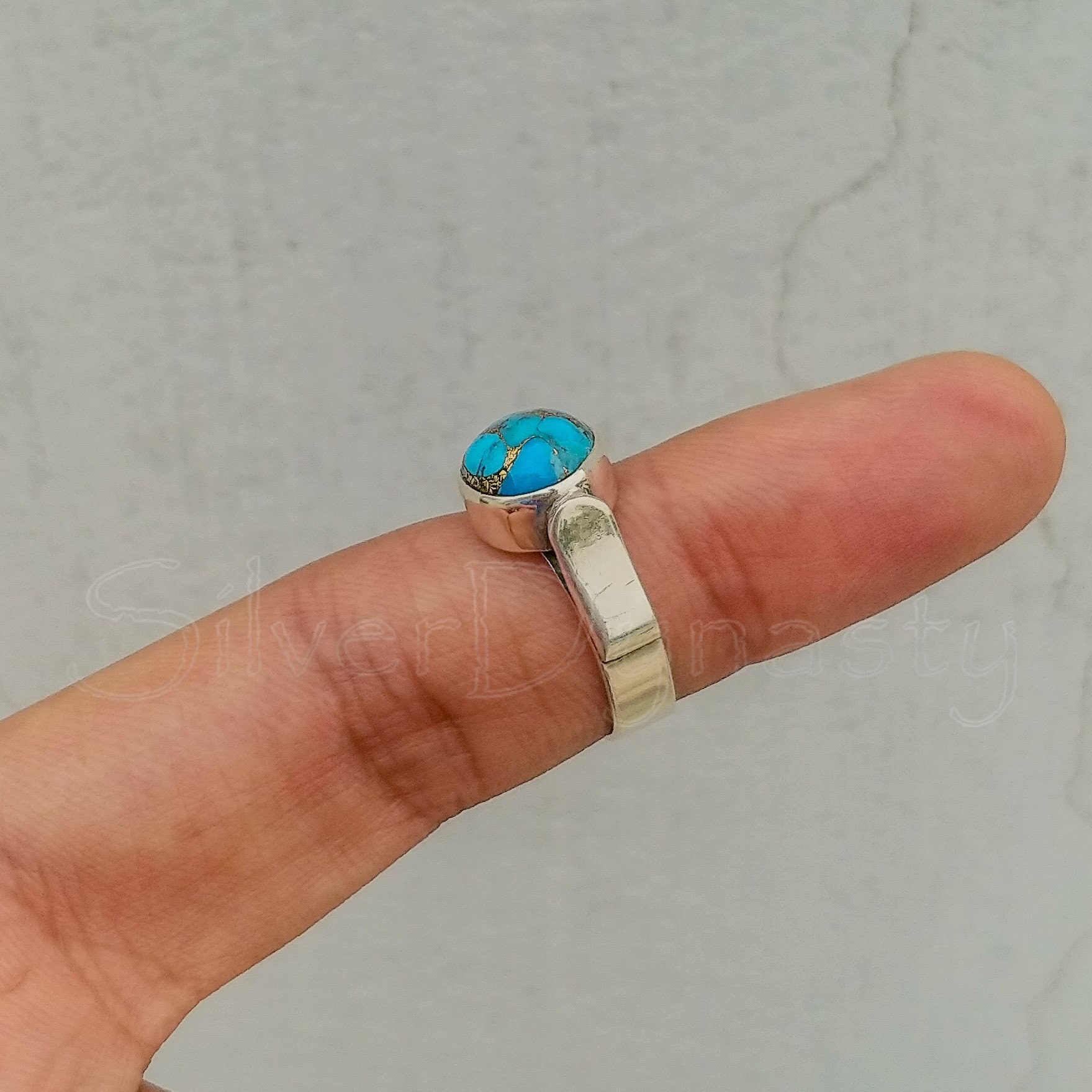 Turquoise Ring Handmade Ring 925 Solid Sterling Silver Ring | Etsy