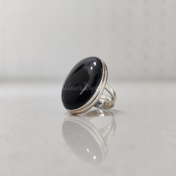 Black Onyx Rings - Etsy