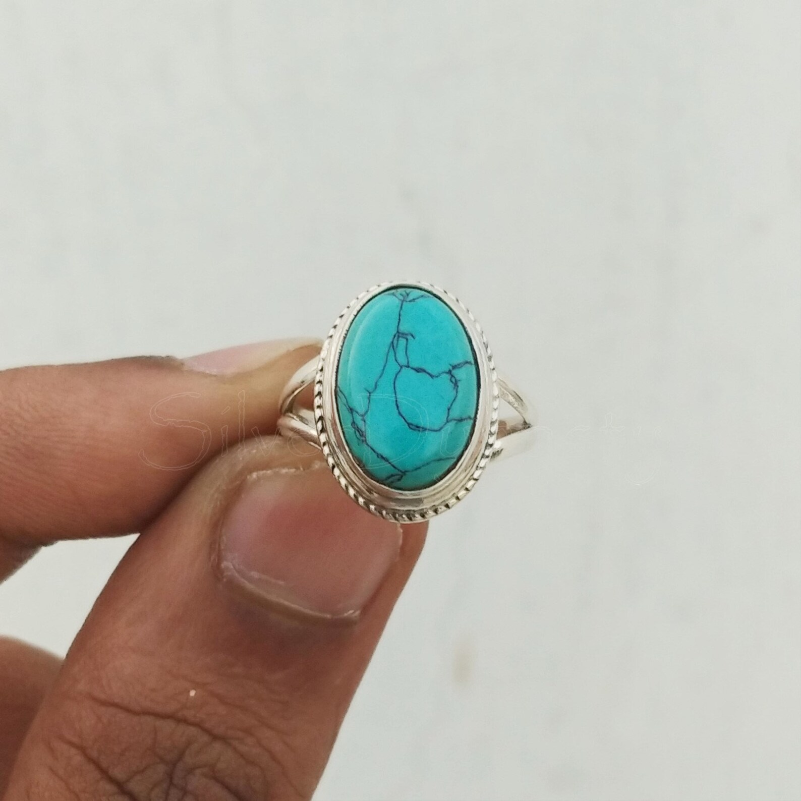Turquoise Ring 925 Solid Sterling Silver Ring Silver Ring - Etsy