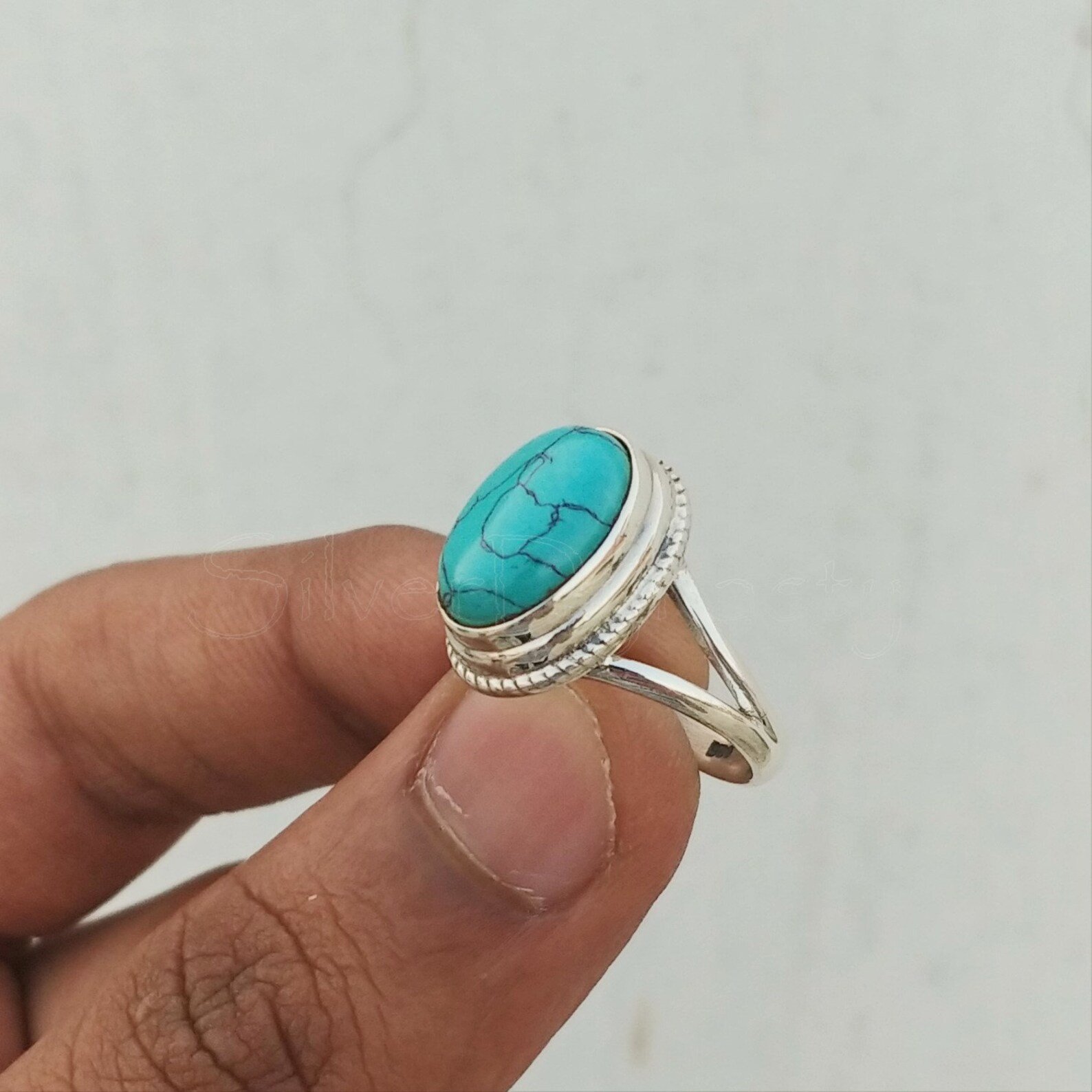 Turquoise Ring 925 Solid Sterling Silver Ring Silver Ring - Etsy
