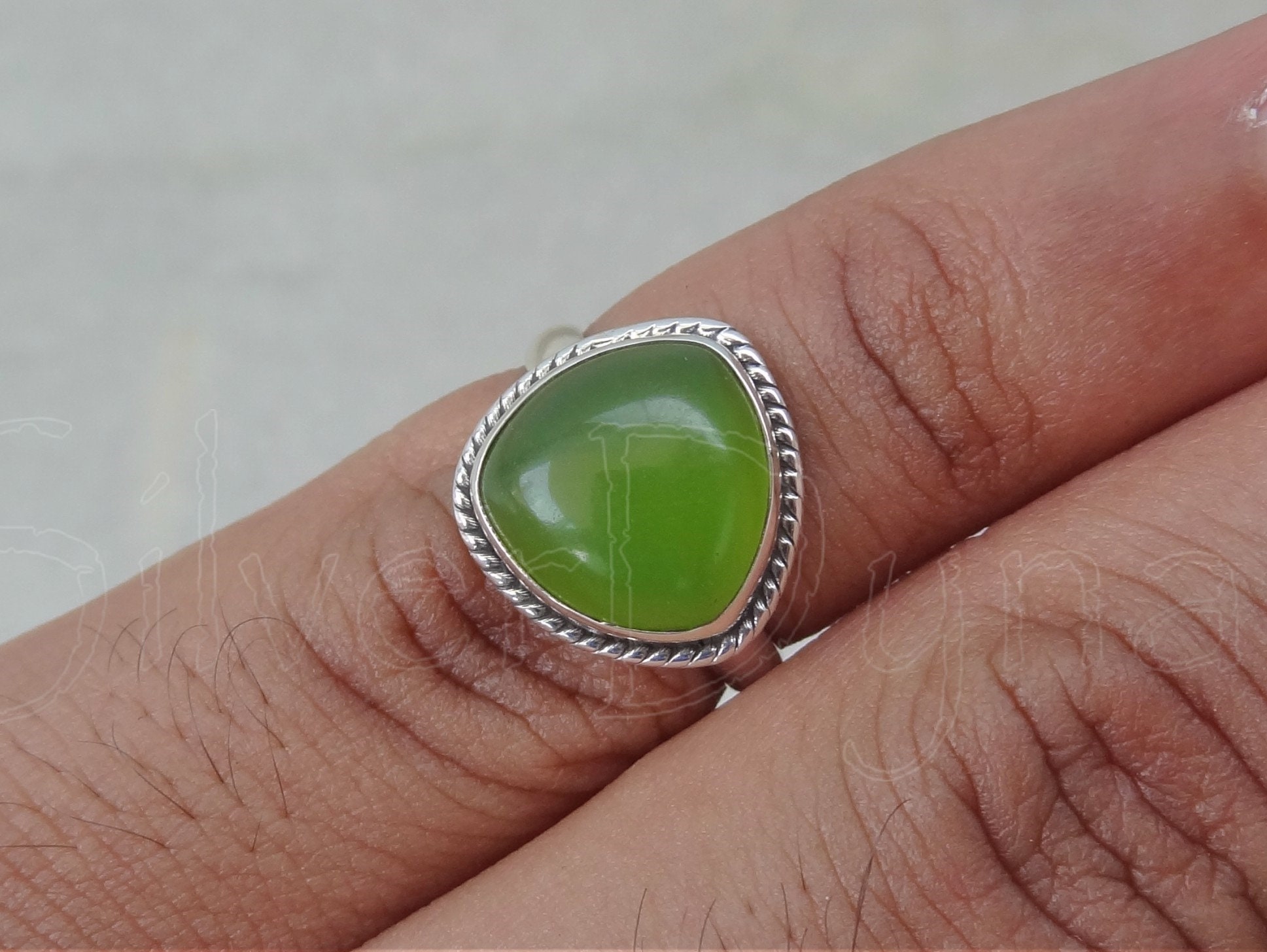 Peridot Ring Natural Peridot Ring Handmade Silver Ring 925 - Etsy