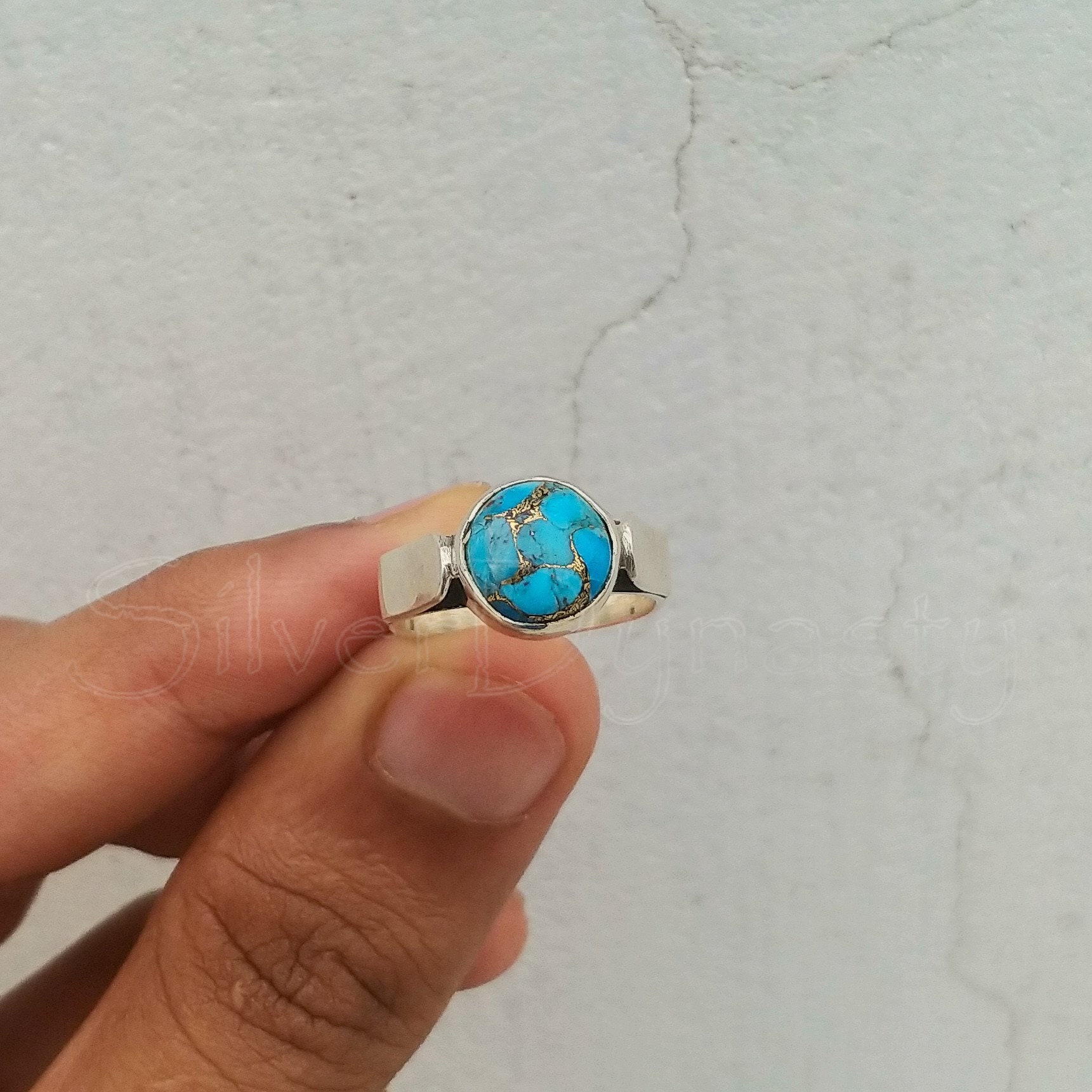 Turquoise Ring Handmade Ring 925 Solid Sterling Silver Ring | Etsy