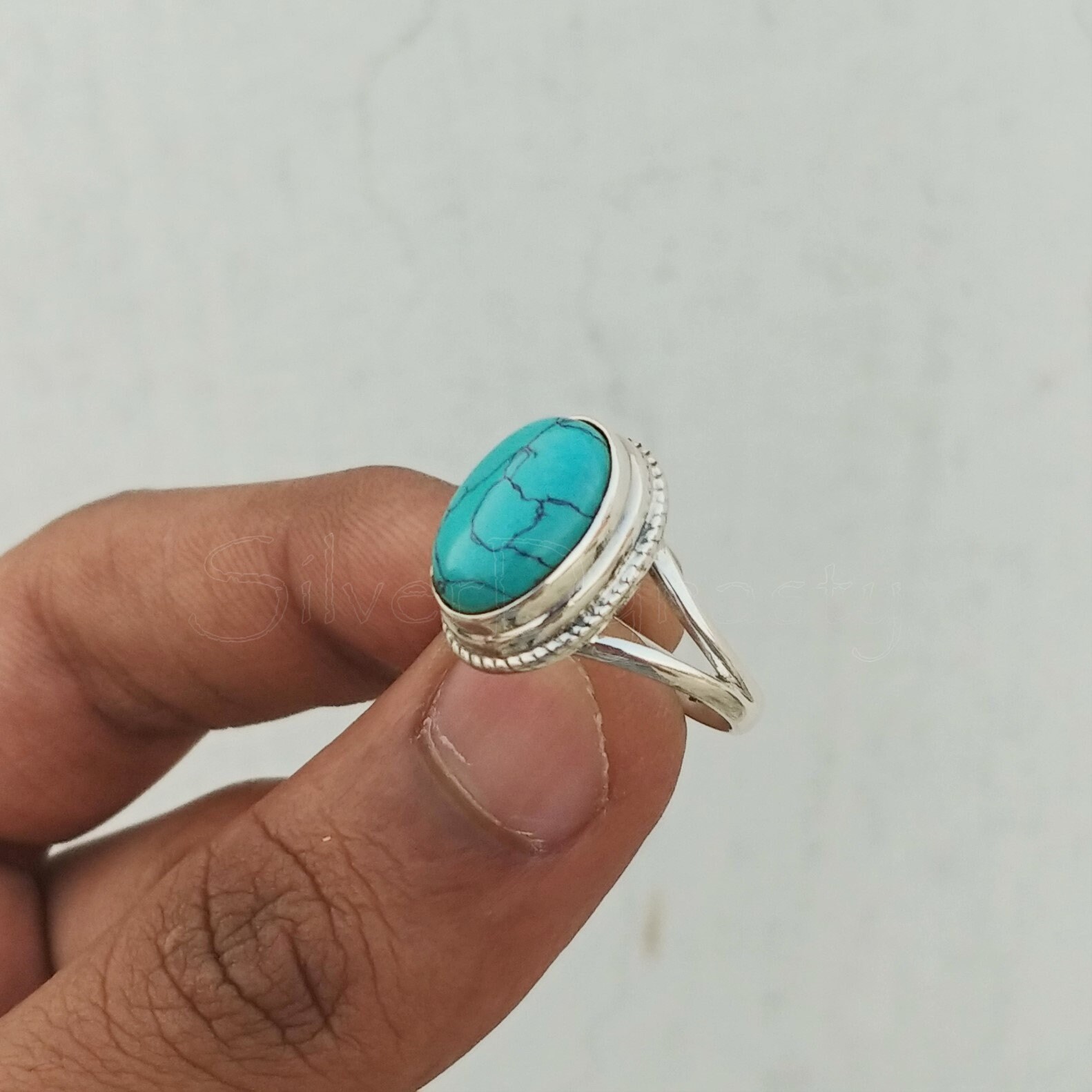 Turquoise Ring 925 Solid Sterling Silver Ring Silver Ring - Etsy