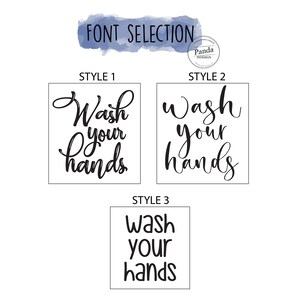 White Shiplap Wash Your Hands Bathroom Sign Modern Farmhouse - Etsy