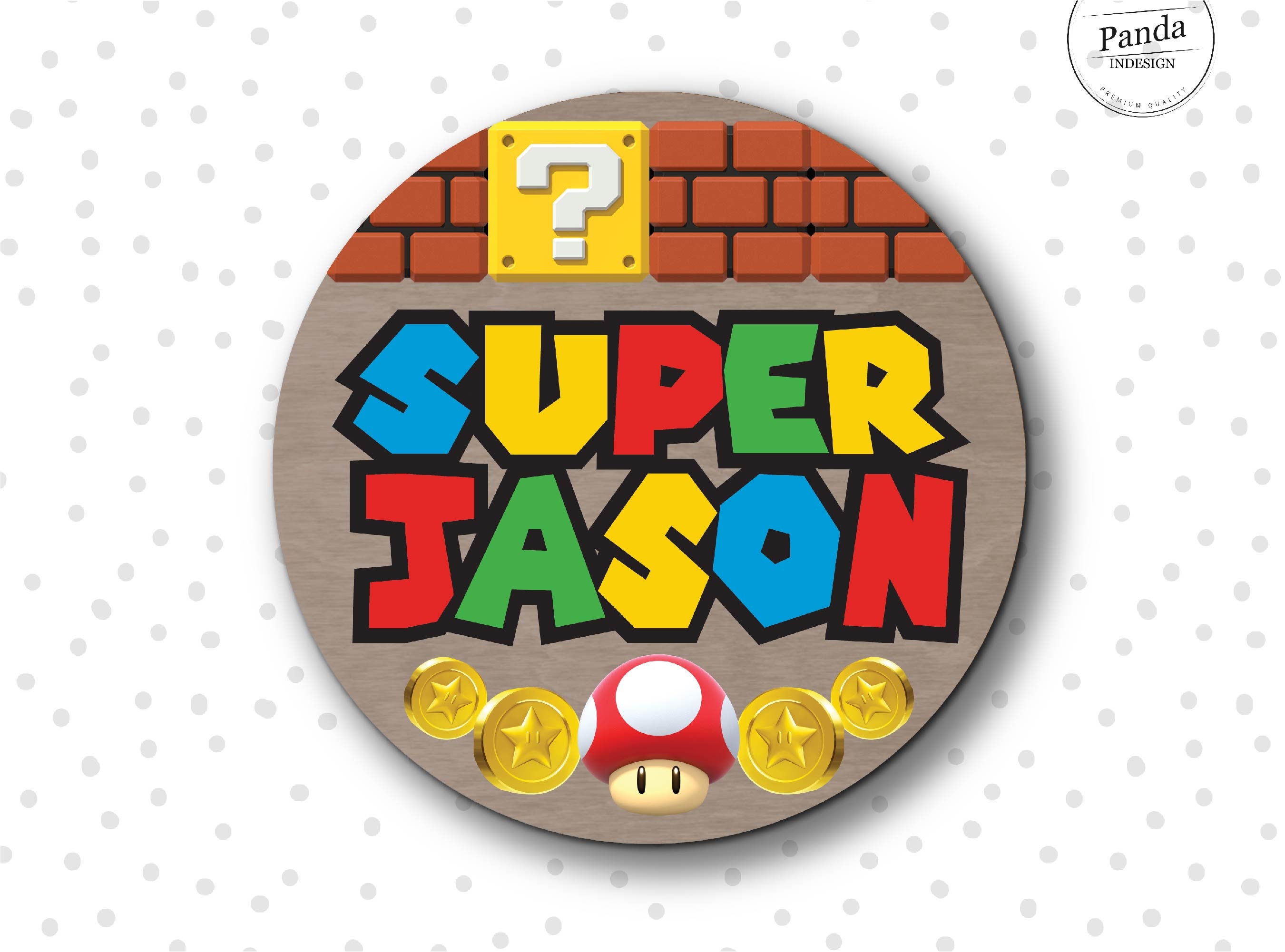 Personalized Mario Room Sign - Boys Room - Mario Fan - Etsy