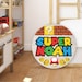 Personalized Mario Room Sign - Boys Room - Mario Fan - Etsy
