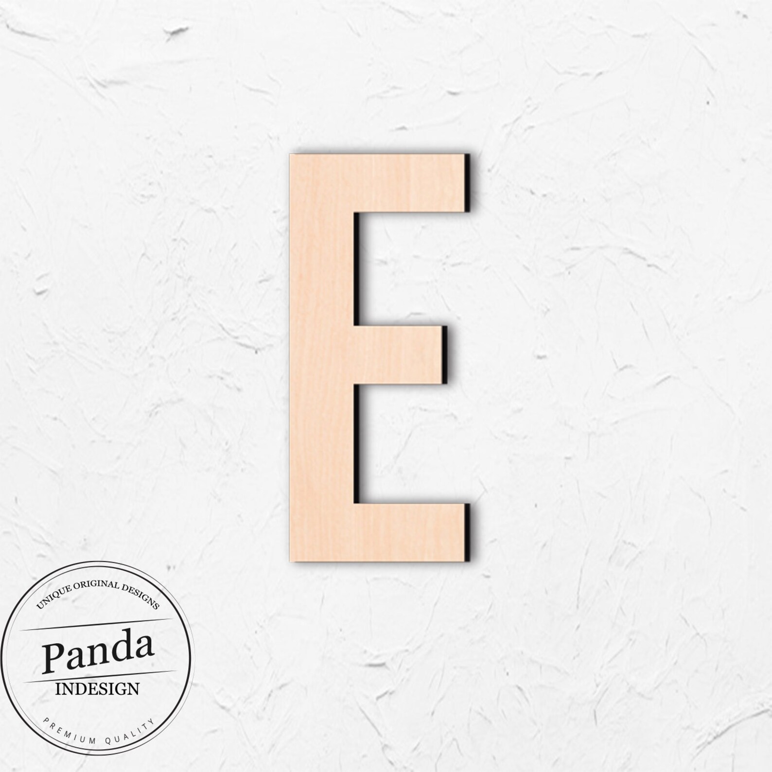 Letter E Cutout Word cutouts custom wood letters custom | Etsy