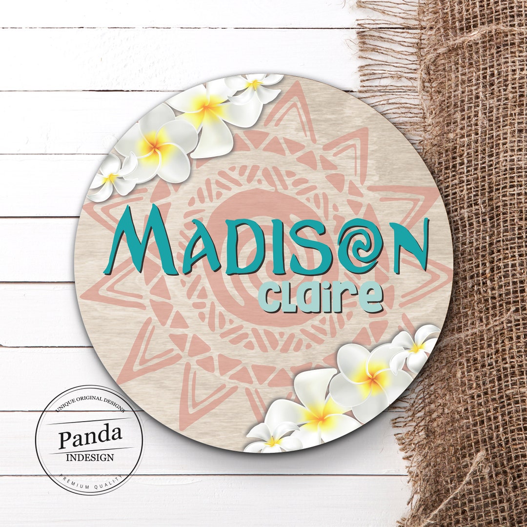 Personalized Island Princess Room Sign, Beach Name Sign, Girl Nursery ...