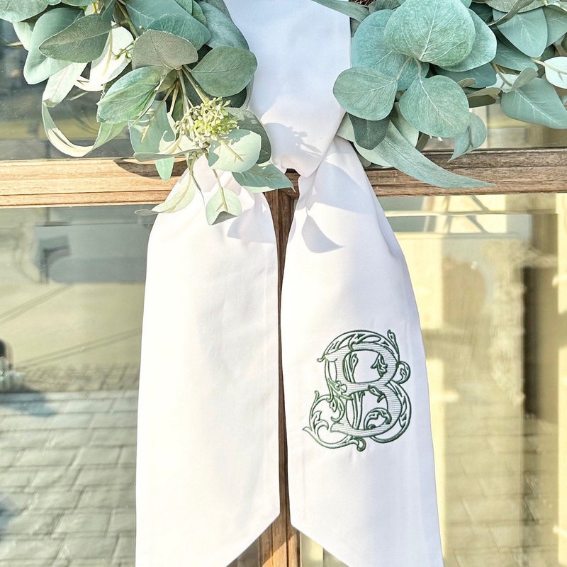 Wreath Sash Pretty - Etsy