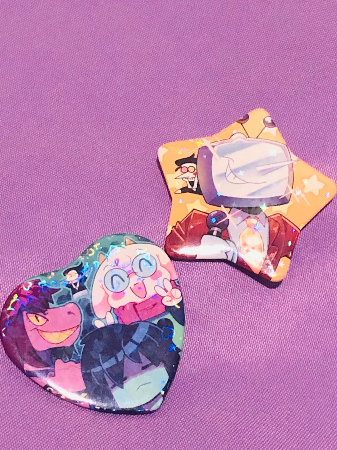Deltarune Button Pins - Etsy