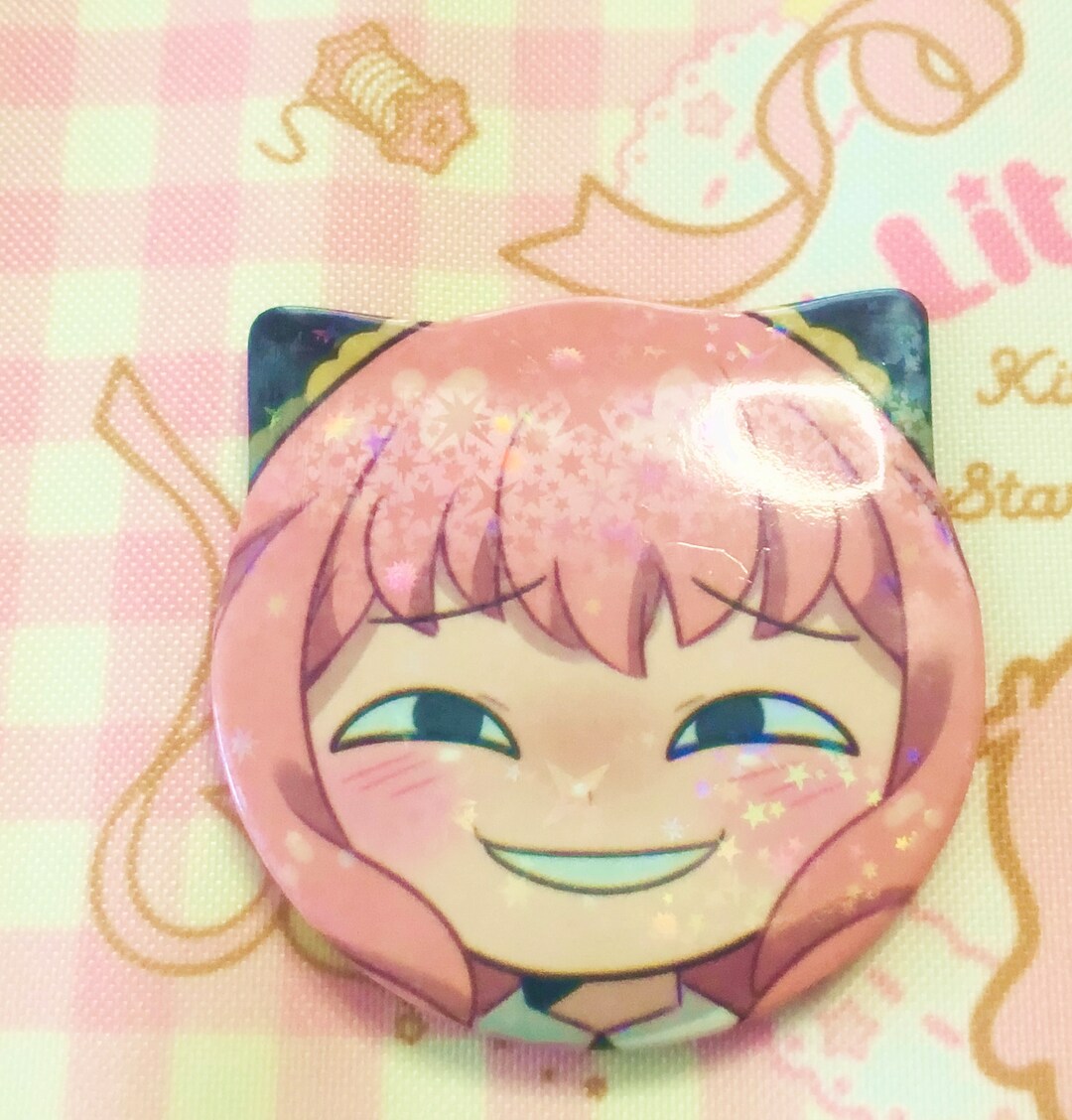 Anya Forger Smug Pin - Etsy