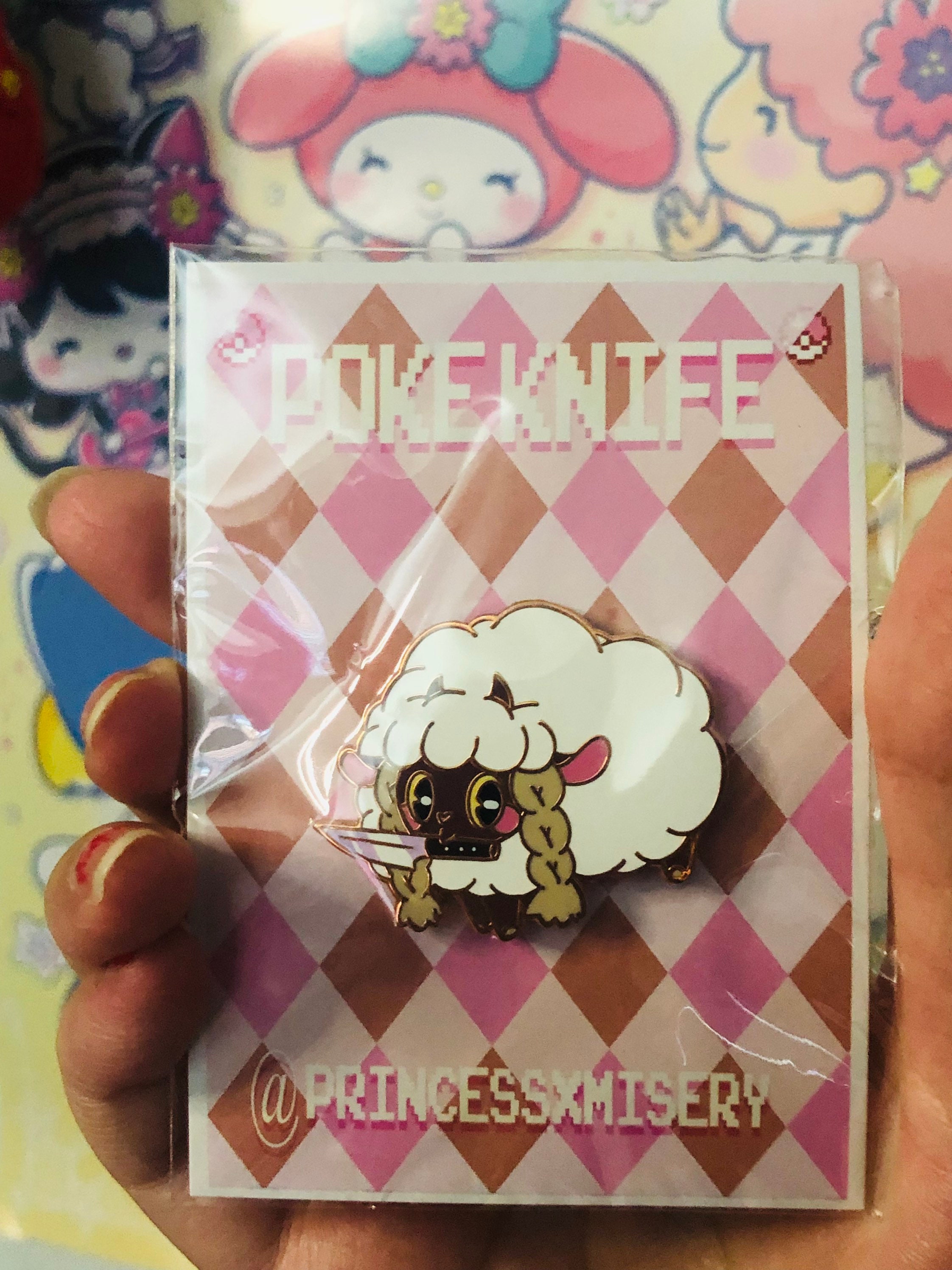 Pokémon Wooloo Enamel Pin - Etsy