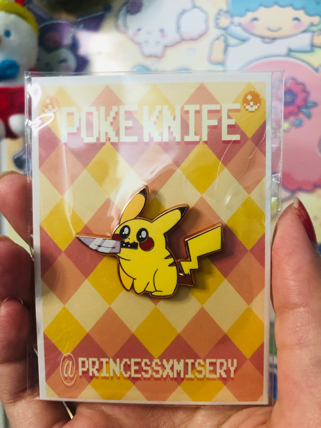 Pokémon- Pikachu Enamel Pin - Etsy