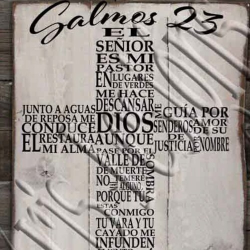 Salmos 23 Cross SVG PNG JPG - Etsy