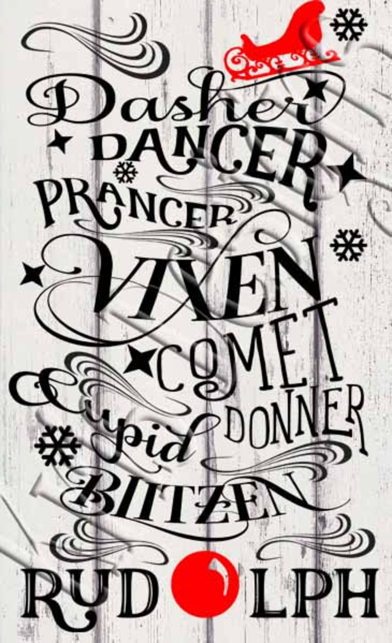 Rudolph the Red Nosed Reindeer SVG PNG JPG - Etsy