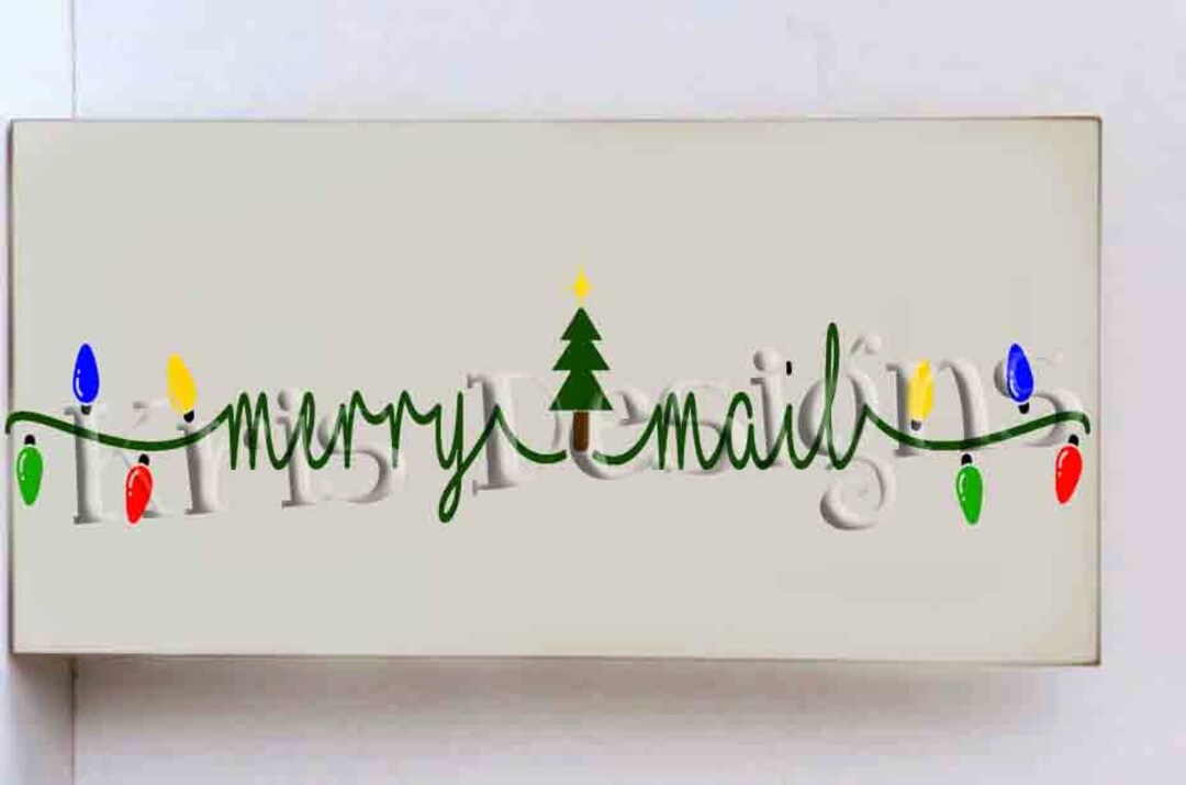 Merry Mail SVG PNG JPG - Etsy