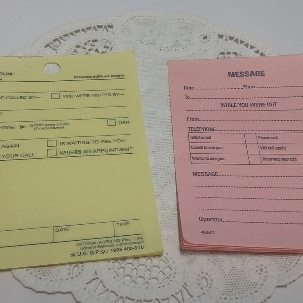 While You Were Out - Etsy