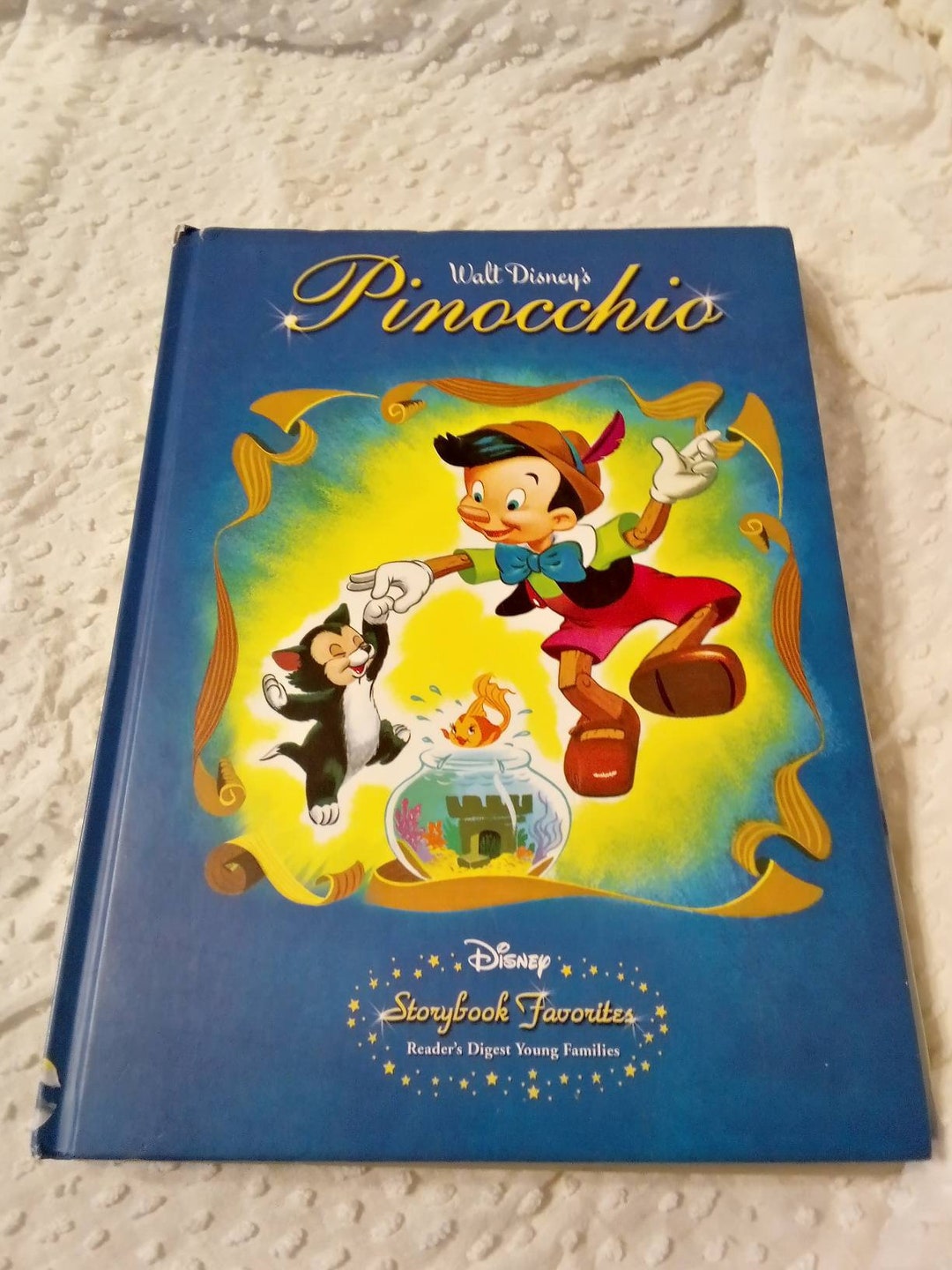 Pinocchio, Disney, Readers Digest, Children's Book, Classic Disney ...