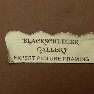 C. 1960 Framed Harry Hambly III Screen Print of San Francisco Skyline ...