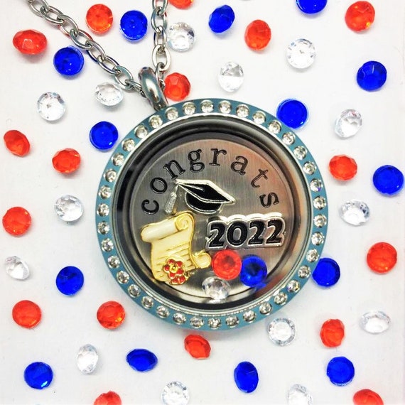 Graduation Locket-creatively Crafted Floating Lockets-the - Etsy