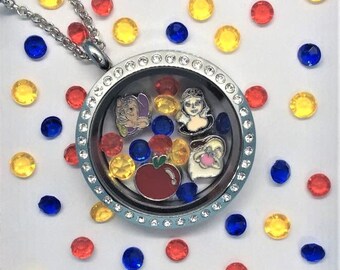 Snow White Locket - Etsy