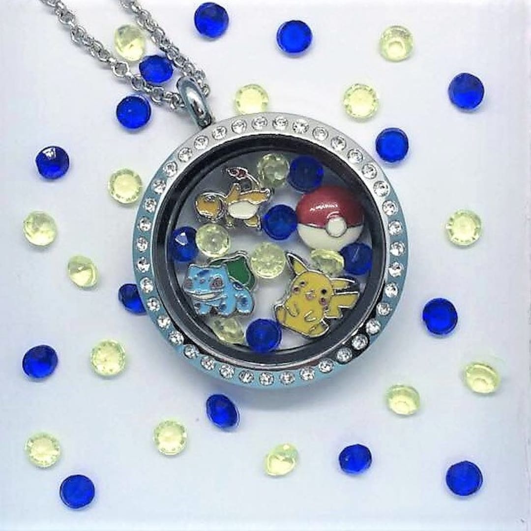 Pokemon Go Locket-creatively Crafted Floating Lockets-the Copper Closet ...