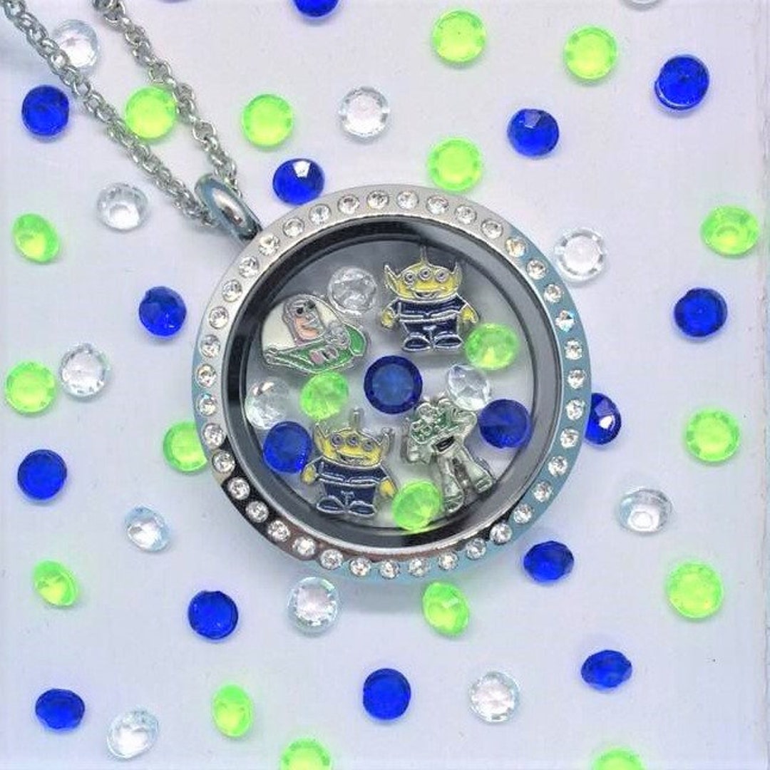 Disney Inspired Buzz Lightyear Locket-creatively Crafted Floating ...