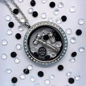 Justice Locket-creatively Crafted Floating Lockets-the Copper Closet - Etsy