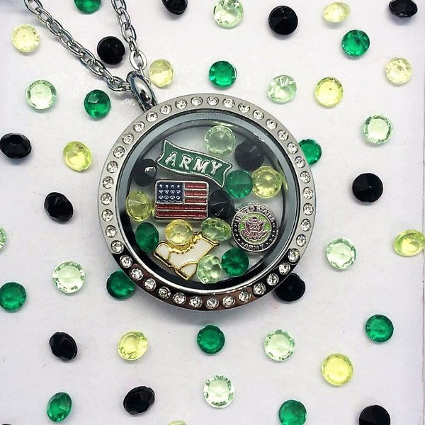Army Locket - Etsy