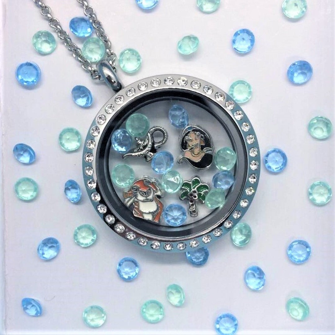 Disney Inspired Princess Jasmine Locket-creatively Crafted - Etsy