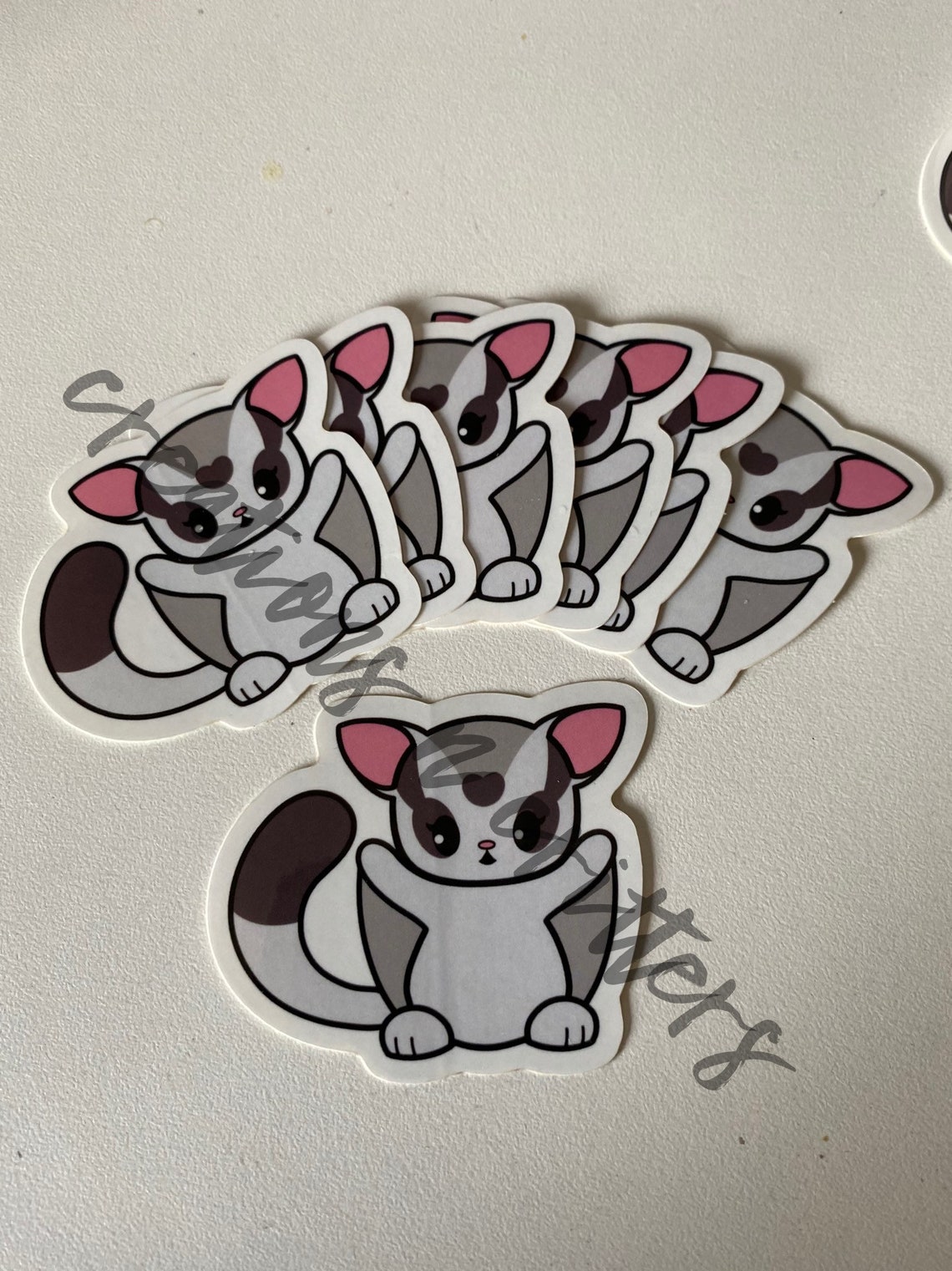 Sugar Glider Sticker Glider Sticker Shoog Shoog Sticker - Etsy