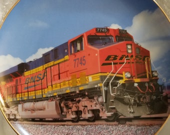 Bnsf Railroad Plate - Etsy