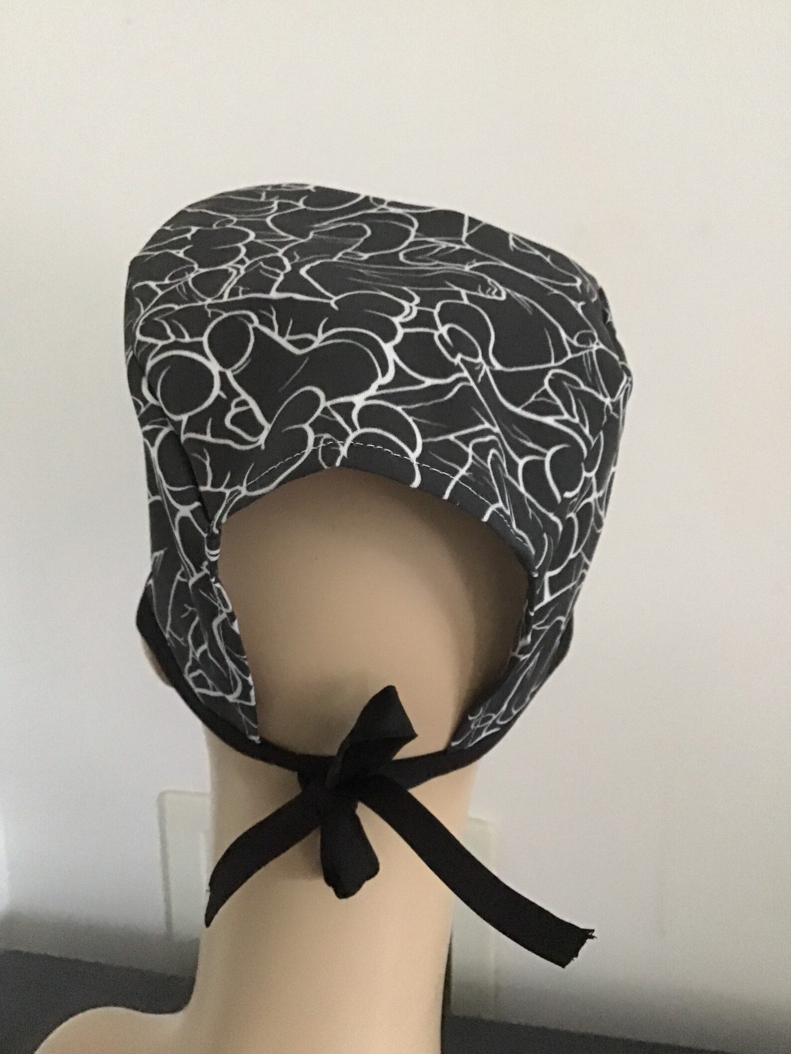 UNISEX SCRUB HAT Featuring Penis Doodle Print Back Ties - Etsy