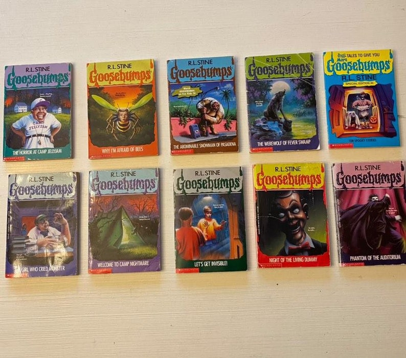 Vintage Goosebumps Books - Etsy