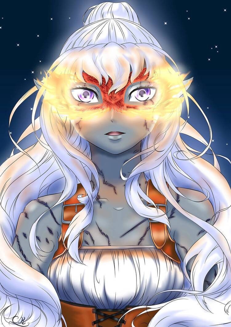 Dnd Character Layla Nightshade Art Print - Etsy