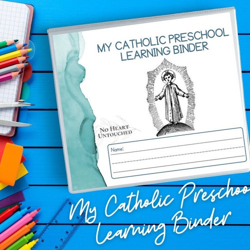 Catholic Preschool Printables - Etsy