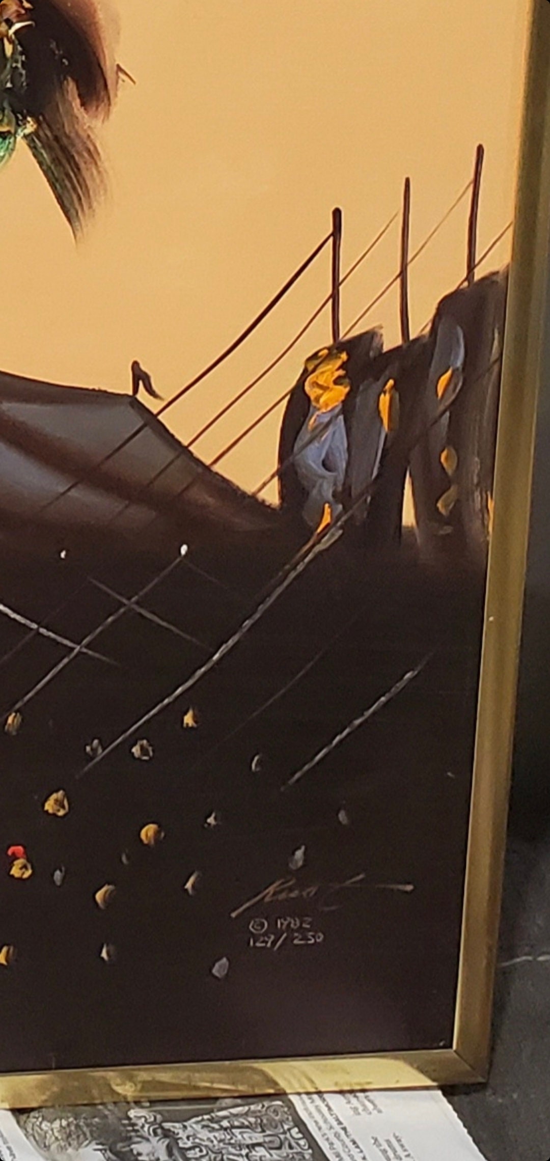 1982 Don Rusty Rust Emmett Kelly Sad Clown Oil Painting on Canvas ...