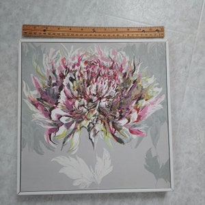 Hand-painted Spring Flower Painting Framed Wall Art Decor Floral ...